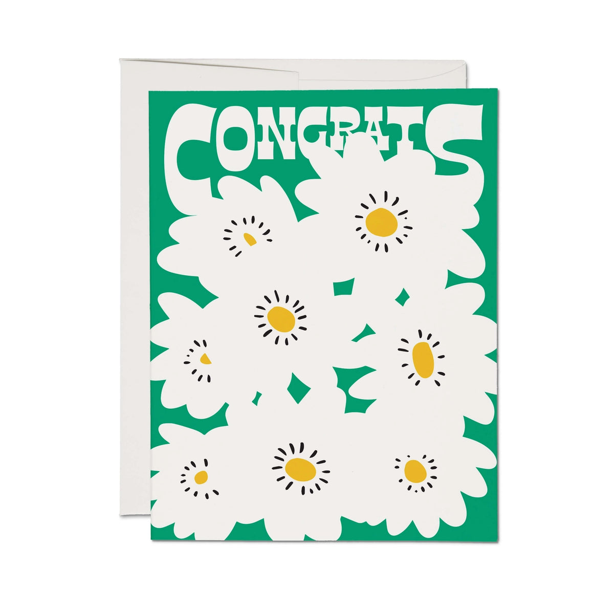 Congrats Poppies Greeting Card – Wild Cactus Boutique